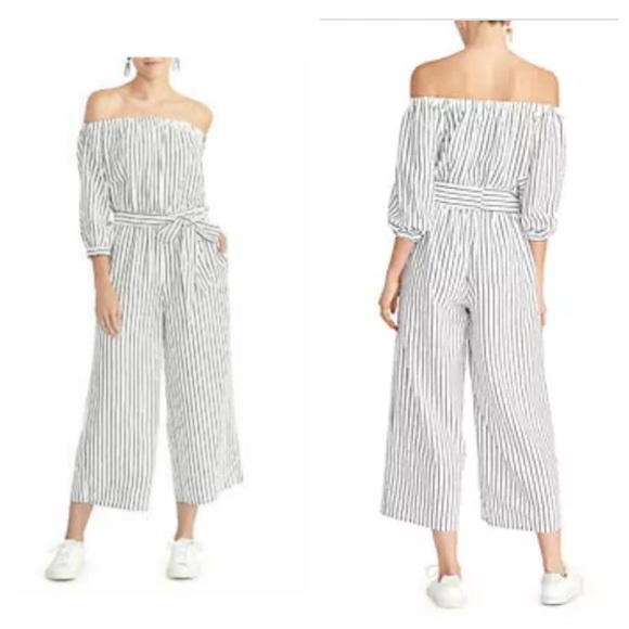 Rachel | Pants & Jumpsuits | Rachel Roy Aida Off Shoulder Wide Leg ...